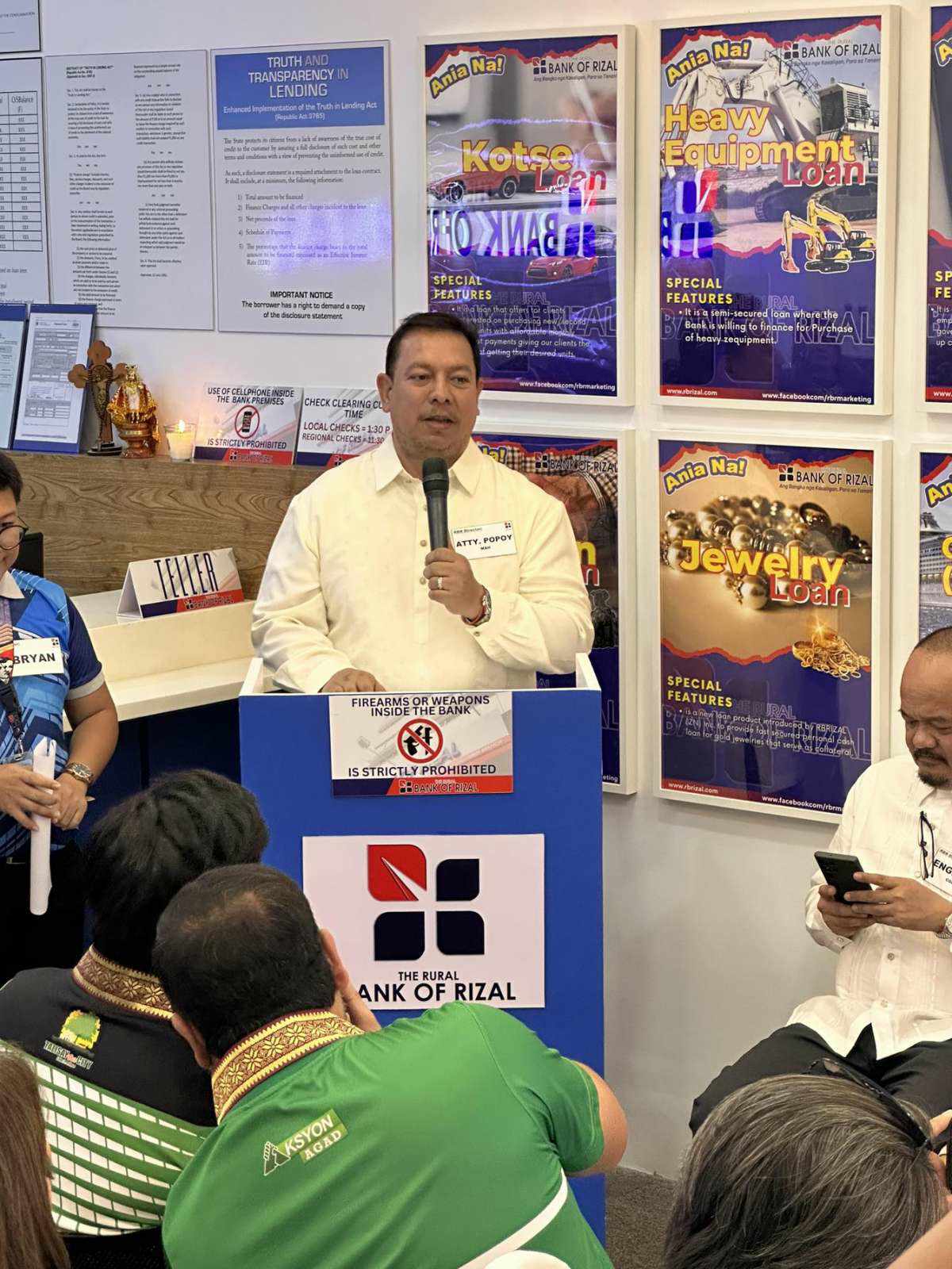 RURAL BANK OF RIZAL EXPANDS PRESENCE WITH OPENING OF ITS SECOND BRANCH ...