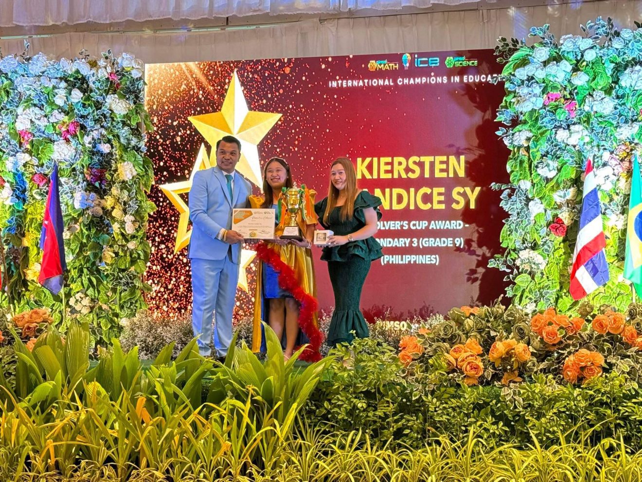 Sy Sisters Kiersten and Kylaine Make History as World Champions in Math ...