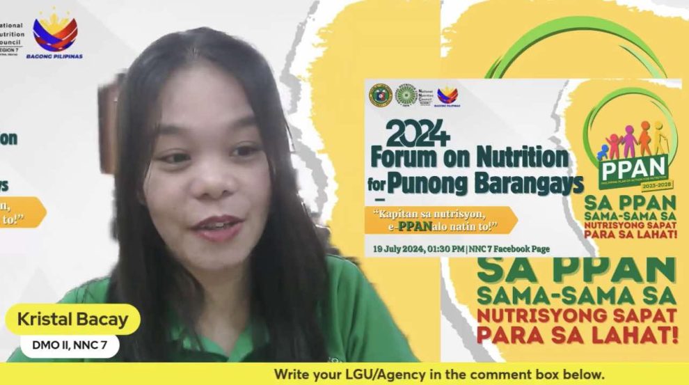 NNC 7 organizes 2024 Forum on Nutrisyon for Punong Barangays – RMAnews
