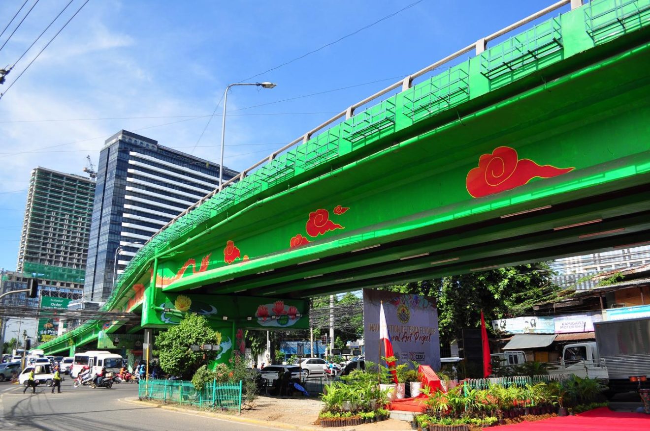 Inauguration of TESDA Flyover Mural Art Project Highlights China-Cebu ...