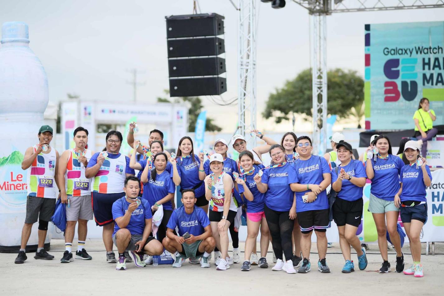 Mark Von Revilla and Eva Marie Abos conquered the Galaxy Watch Cebu ...