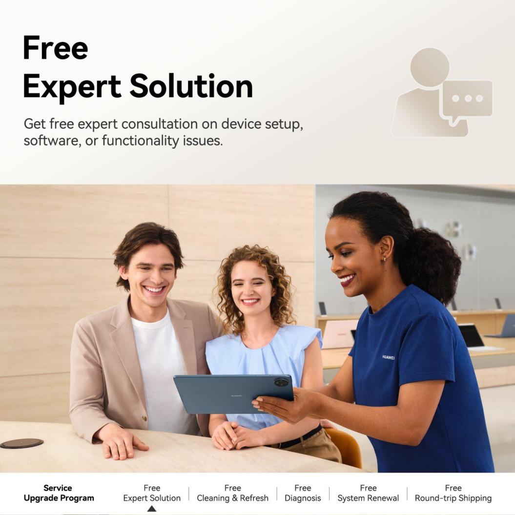 HUAWEI Gives Users Premium Care for Devices Free-of-Charge for a Worry ...